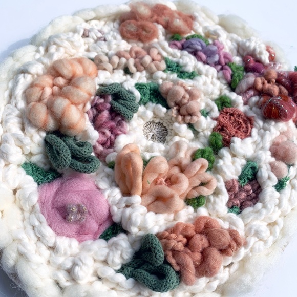 Allison Kizer Designs | Wall Decor | Handwoven Modern Floral Wall ...